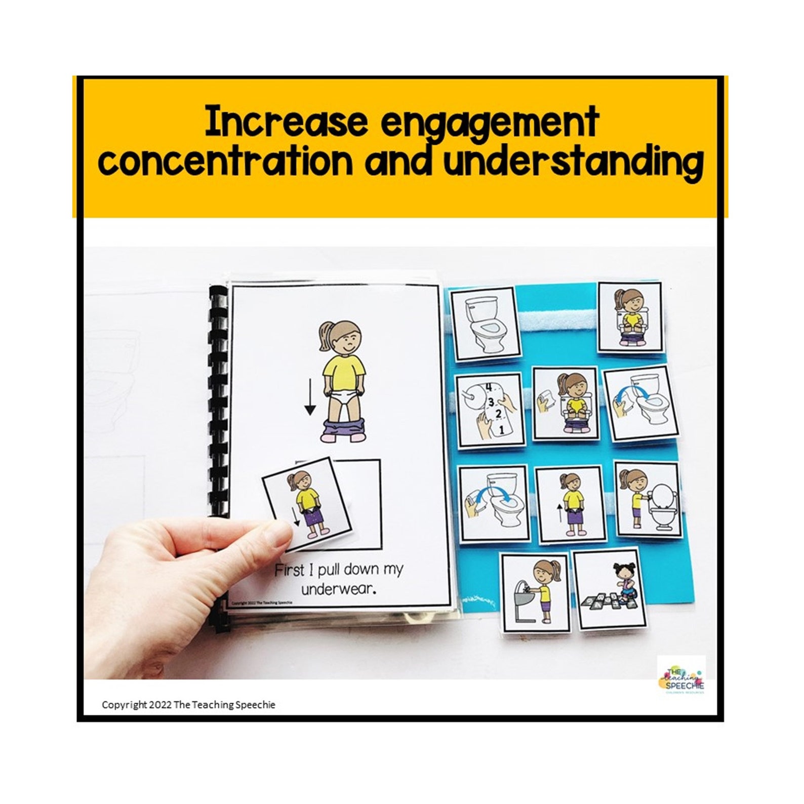 Wiping After Toileting Adapted Book, Toilet Training Resource, Potty ...