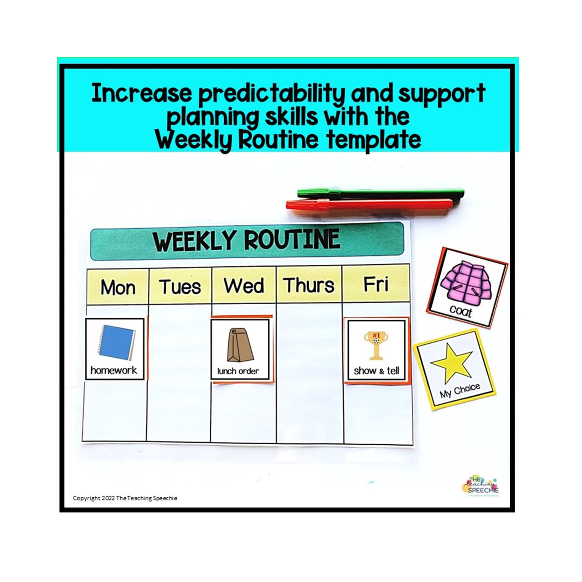 SCHOOL BAG Checklist Visual Supports, Life Skills, School Bag ...