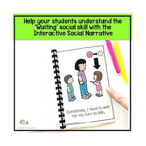 Waiting My Turn Social Narrative & Visuals Pack - Etsy