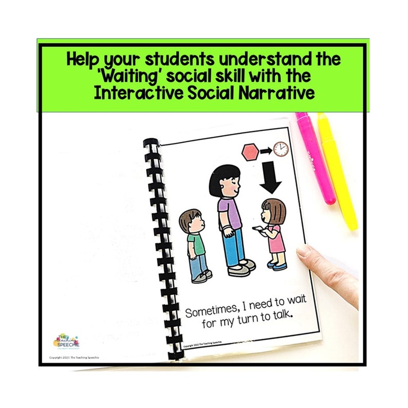 Waiting My Turn Social Narrative & Visuals Pack - Etsy