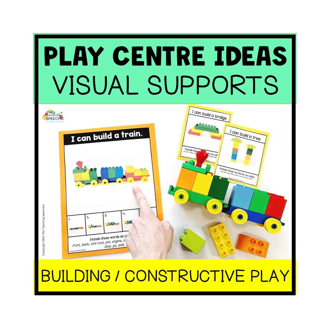 How to Play With Toys Visuals Pack, Visual Supports, Autism, Special ...