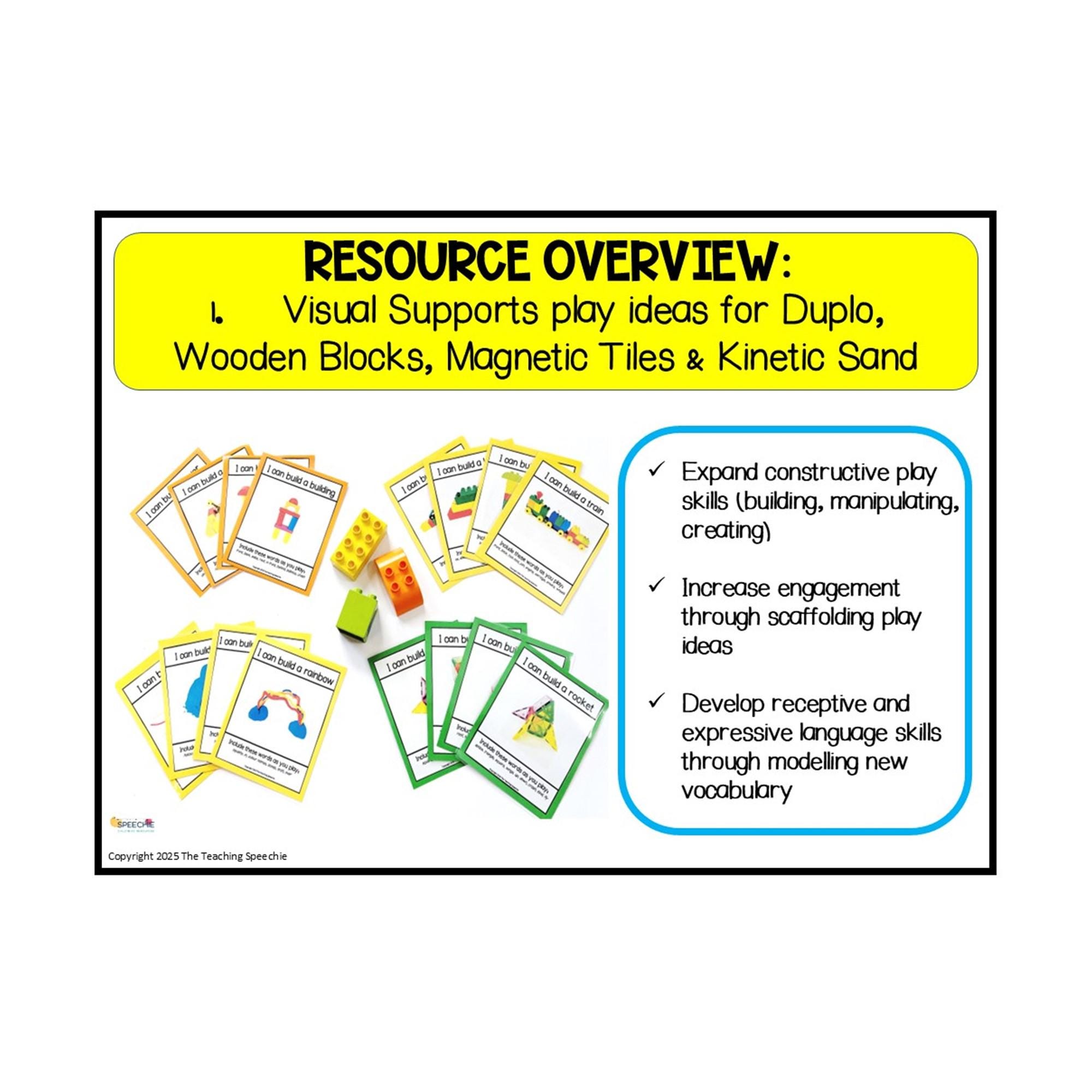 How to Play With Toys Visuals Pack, Visual Supports, Autism, Special ...