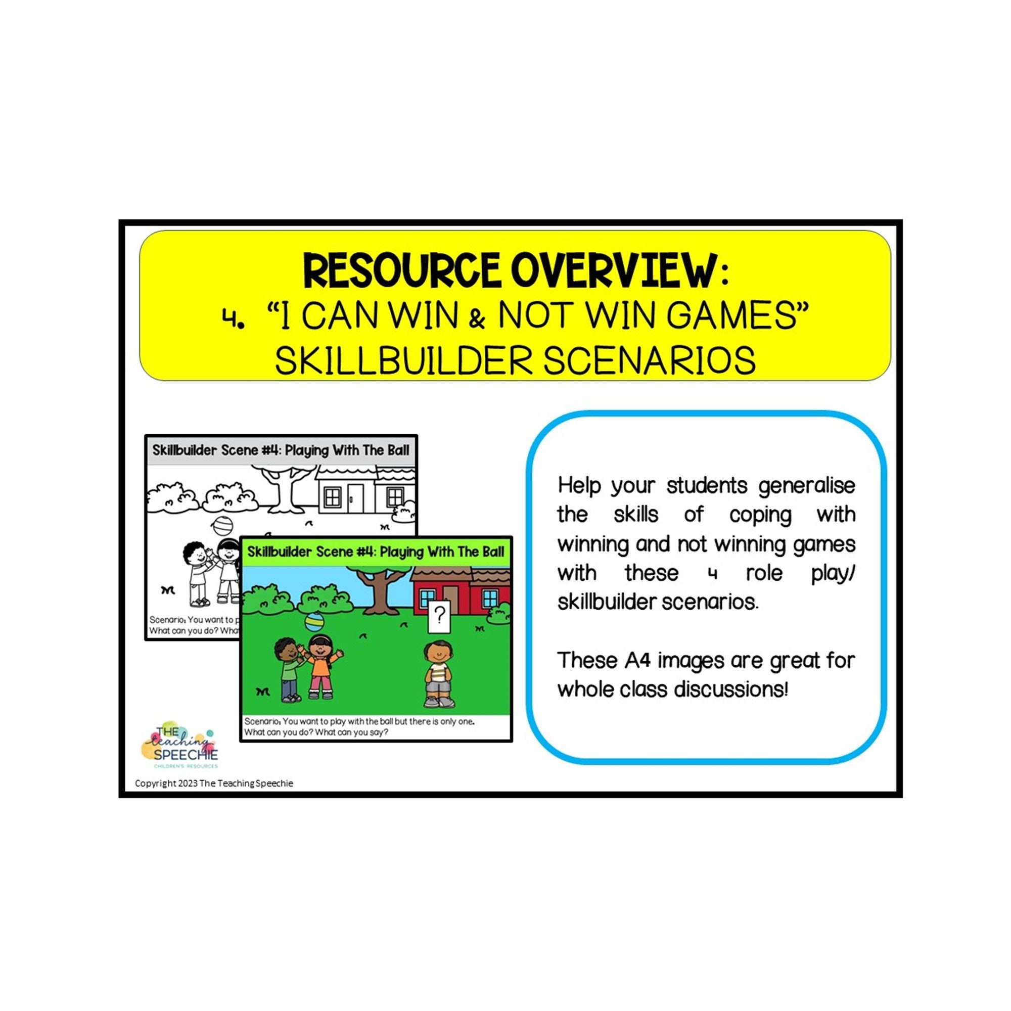 WINNING AND LOSING Games Social Skills Toolkit, Autism and Special ...