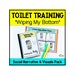 Toilet Training Social Story & Visual Cards Pack, Wiping My Bottom ...