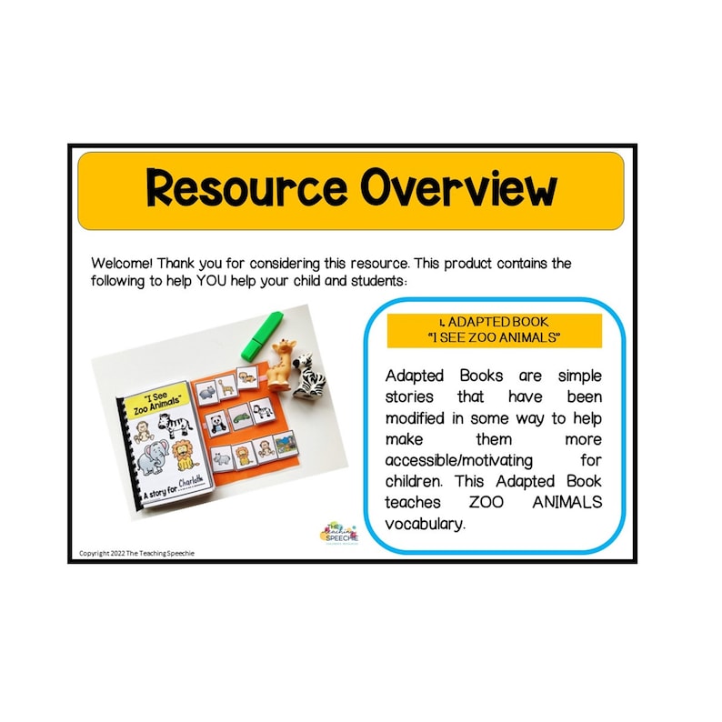 Zoo Animals Interactive Adapted Book, Zoo Theme Printables, Zoo Animals ...