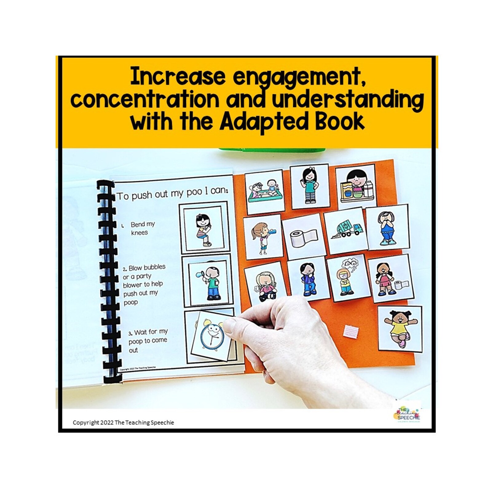 Stool Withholding and Encopresis Social Story Bundle, Adapted Book ...