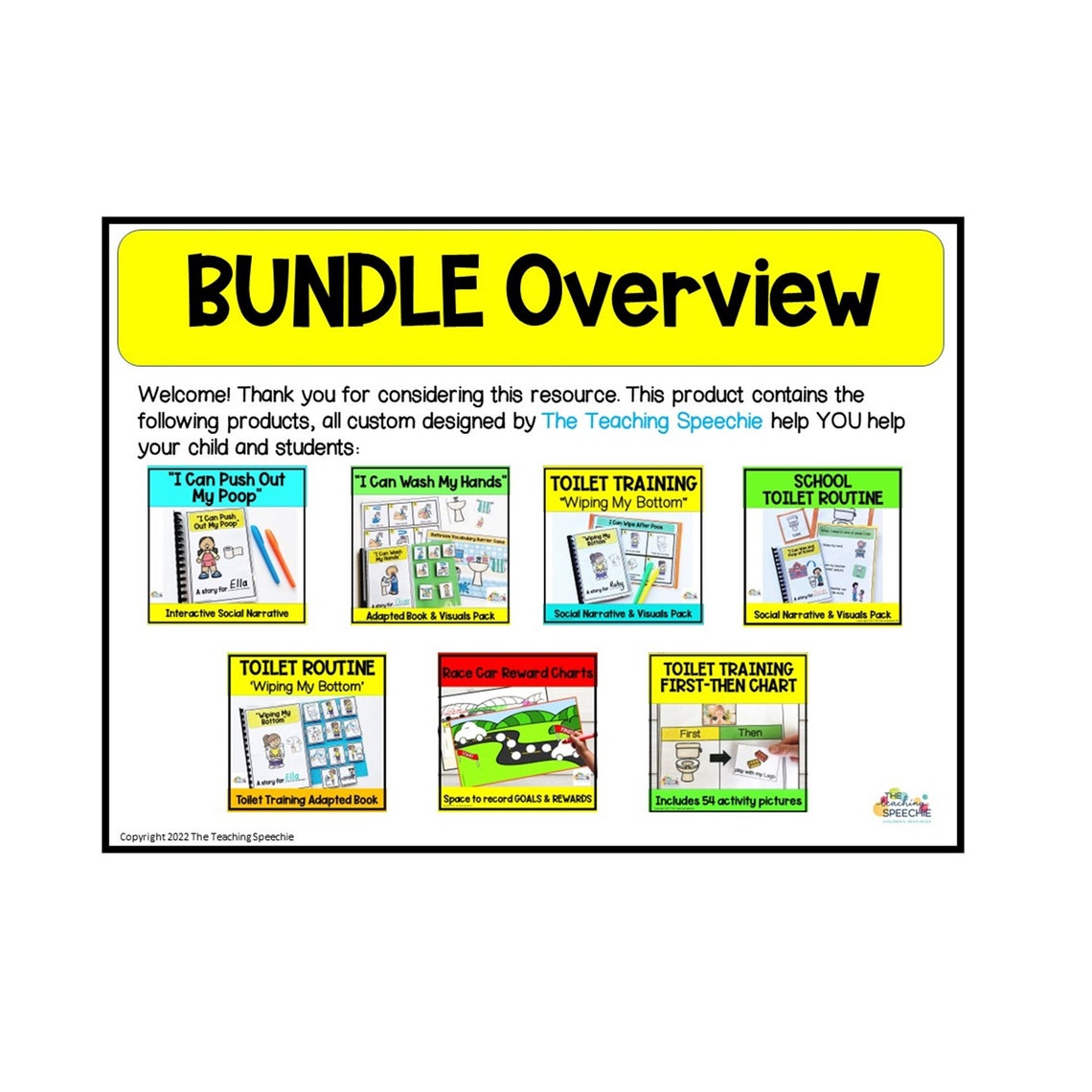 Toilet Training Resource Bundle for Autism, Toilet and Potty Training ...