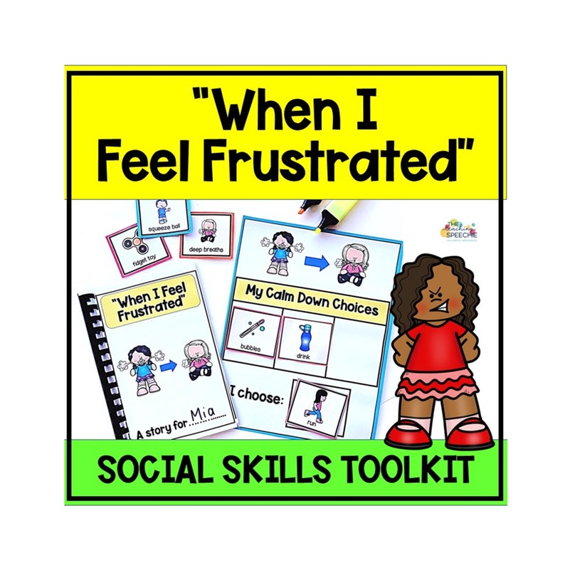 Social Story Feeling Frustrated, When I Feel Frustrated Social Story ...