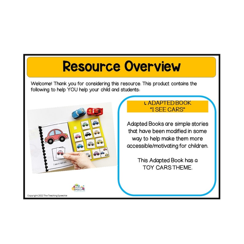 VEHICLES ADAPTED BOOK for Special Education - Etsy