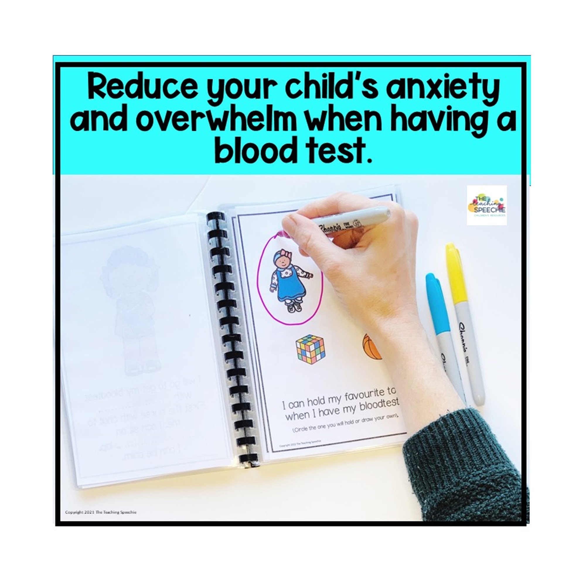 Getting a Blood Test Social Story, Autism Printable Social Story, Life ...