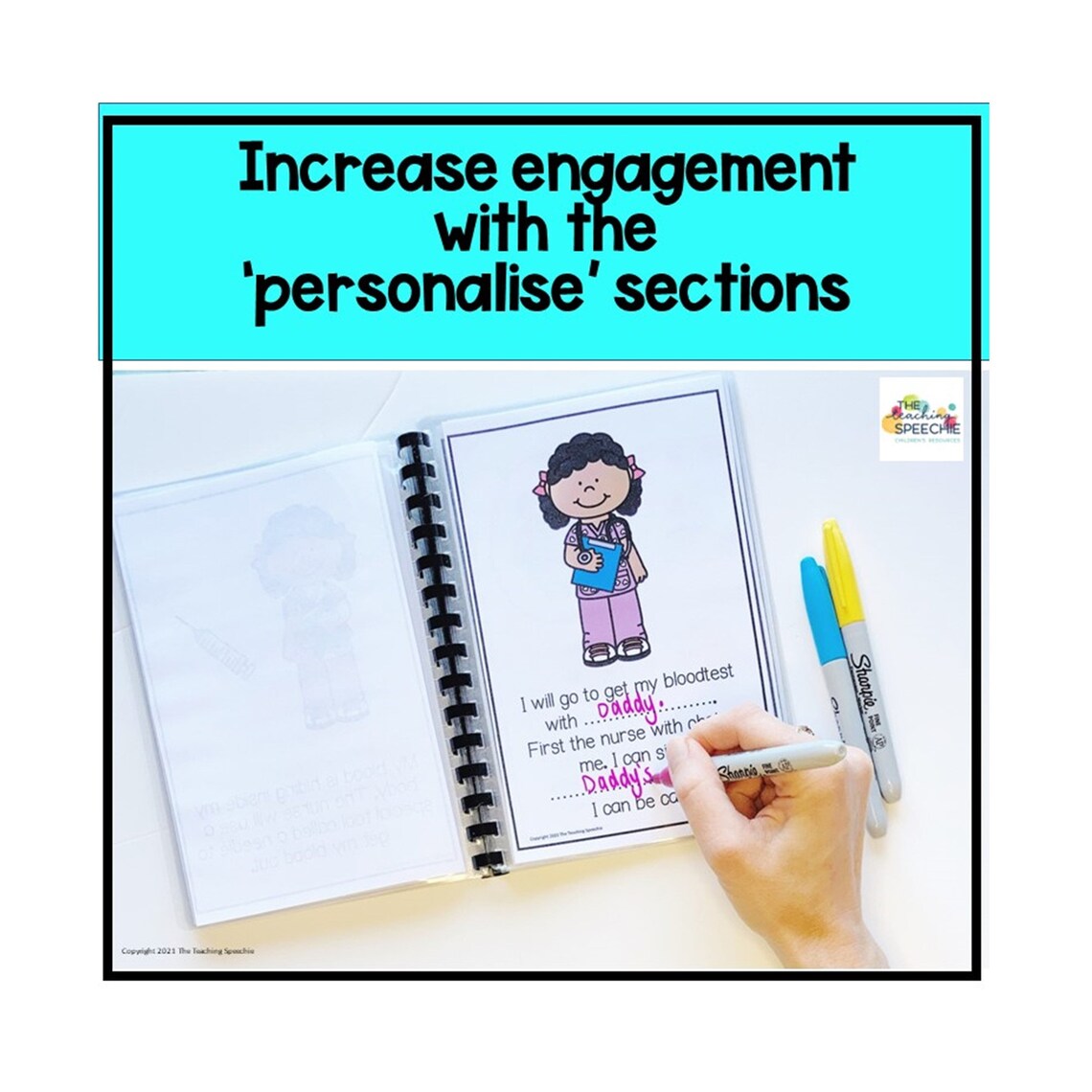 Getting a Blood Test Social Story, Autism Printable Social Story, Life ...