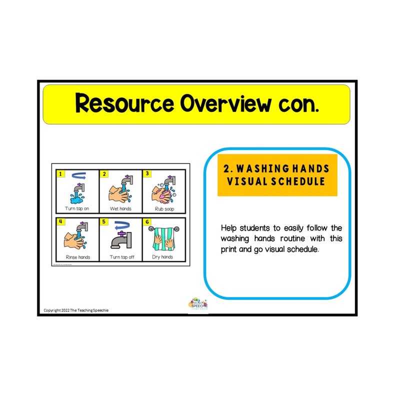 HAND WASHING Routine Adapted Book and Visuals Supports Pack, Washing My ...