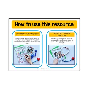 How to Play With Toys Dramatic and Pretend Play Visuals Pack - Etsy