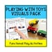 Play Skill Visual Supports, How to Play With Toys; Special Education ...