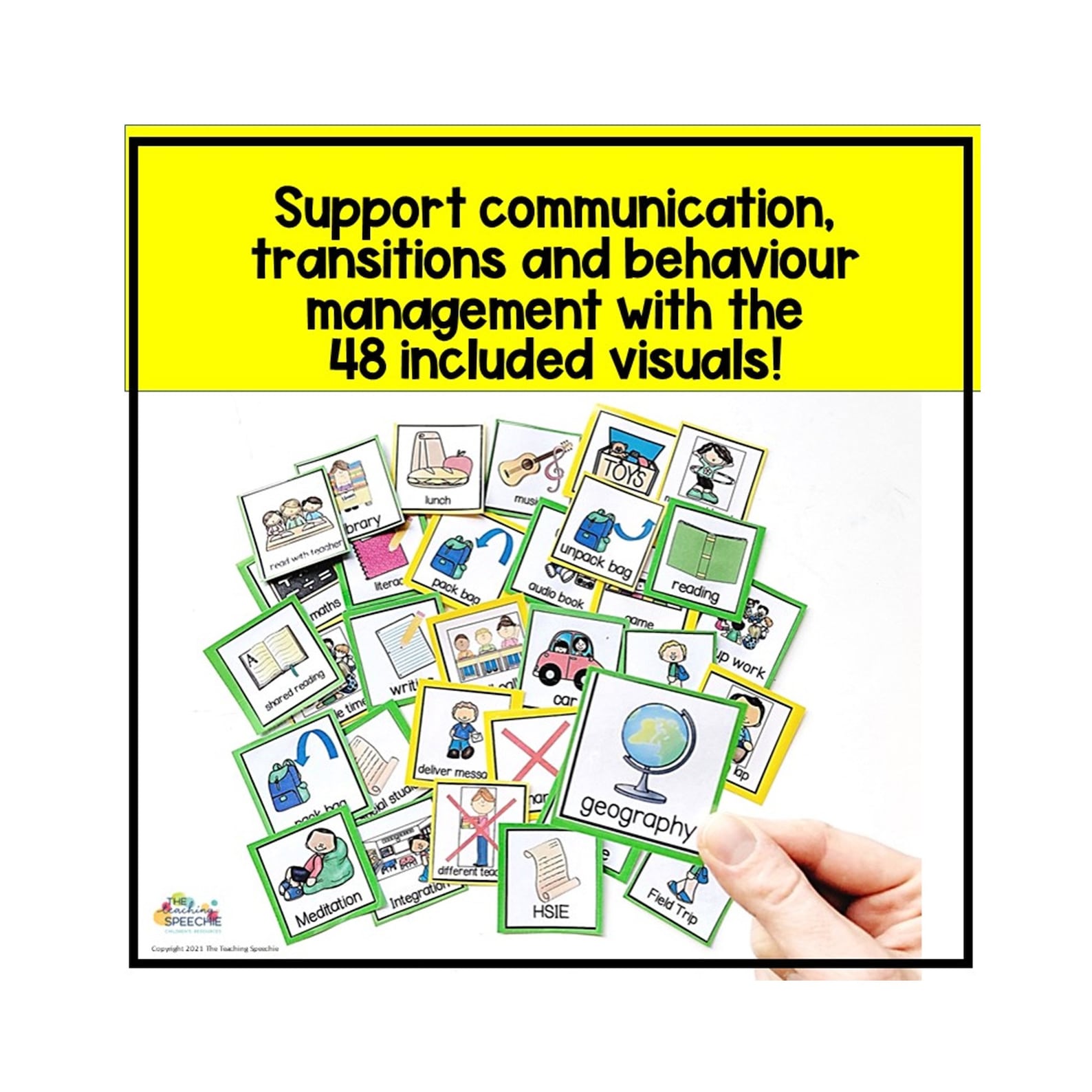 Visual Classroom Schedules, Visual Supports, Daily and Weekly Schedule ...