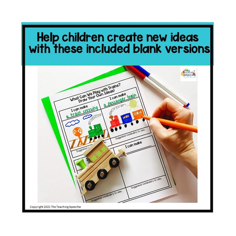 Play Skill Visual Supports, How to Play With Toys; Special Education ...