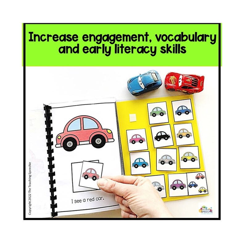 VEHICLES ADAPTED BOOK for Special Education - Etsy
