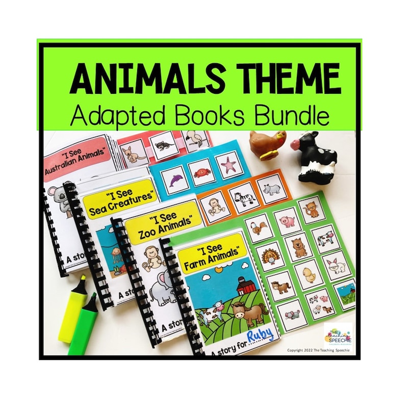 Adapted Books for Sped - Etsy