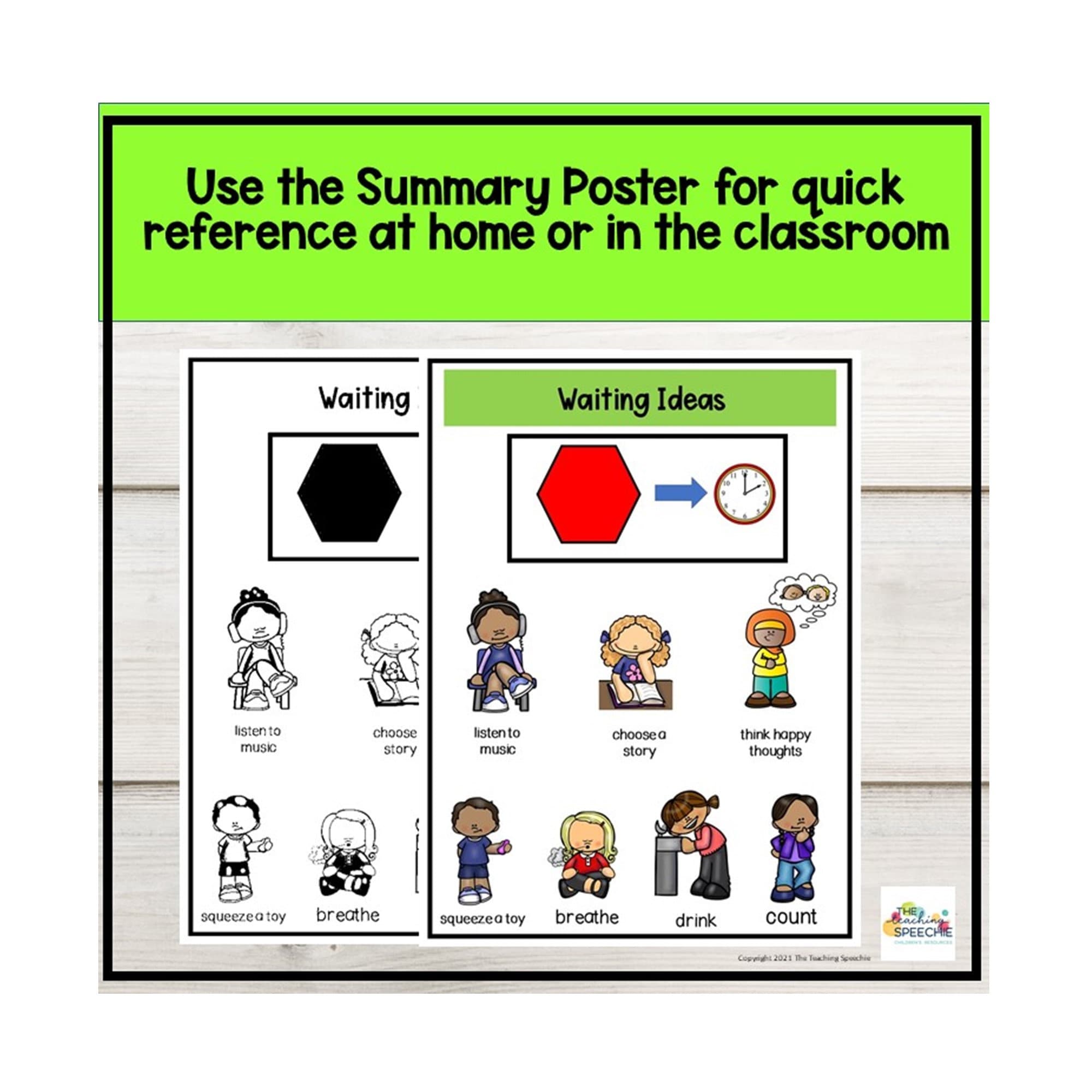 Waiting My Turn Social Narrative & Visuals Pack - Etsy