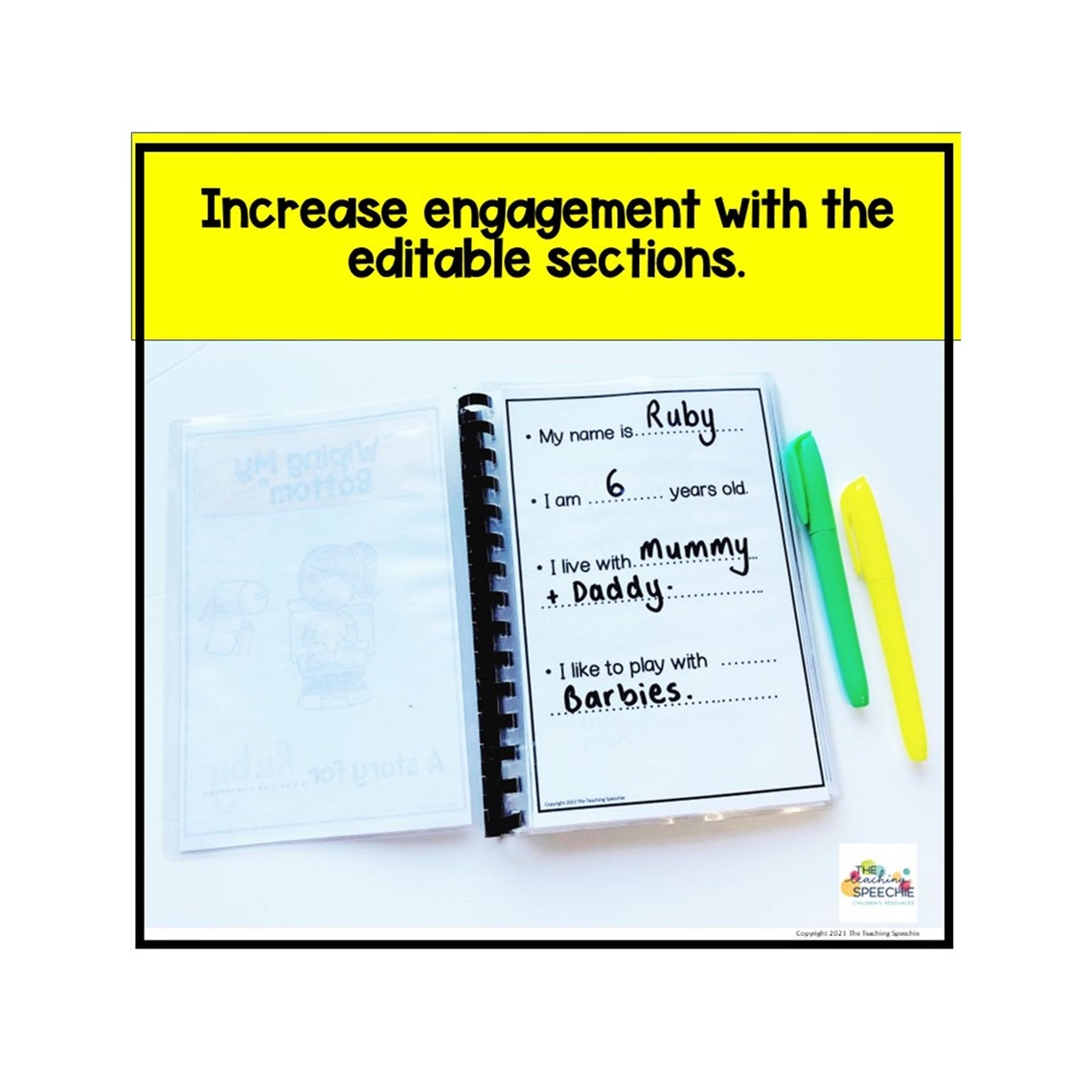 Toilet Training Social Story & Visual Cards Pack, Wiping My Bottom ...