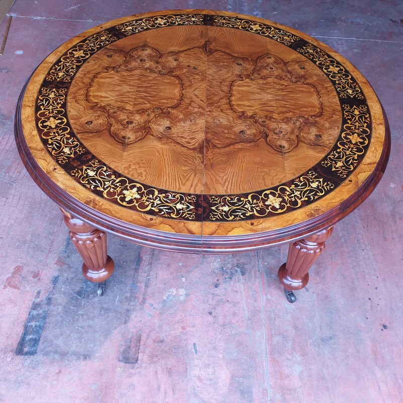 Italian Inlaid Table - Etsy