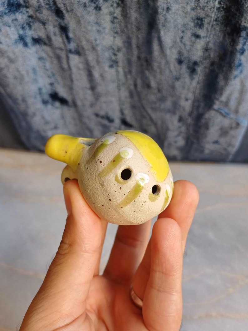 Handmade Ceramic Ocarina Instrument Happy Sound and Necklaces - Etsy