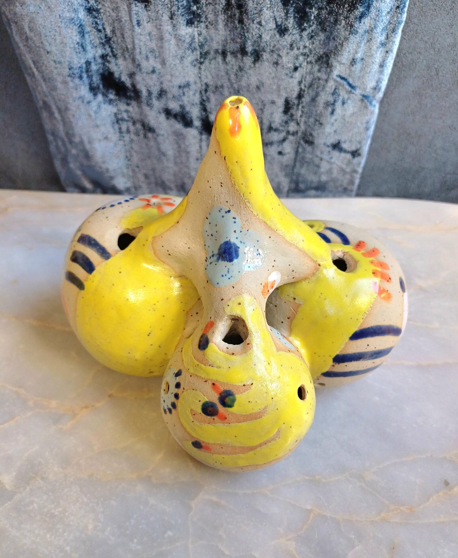 Handmade Ceramic Ocarina Instrument Heal Sound - Etsy