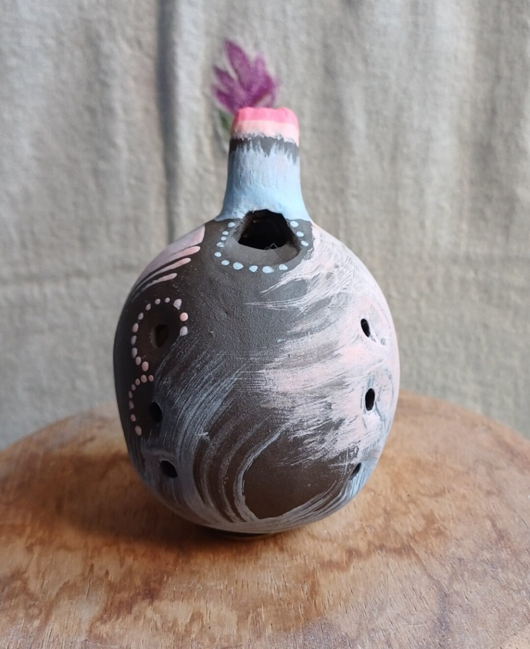 Ceramic Ocarina Instrument Handmade Magical Flute - Etsy