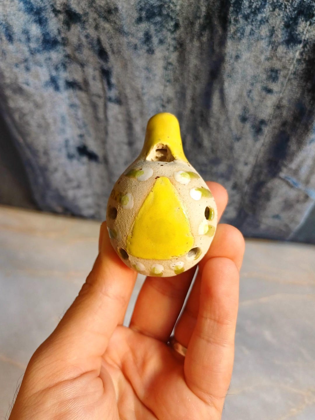 Handmade Ceramic Ocarina Instrument Happy Sound and Necklaces - Etsy