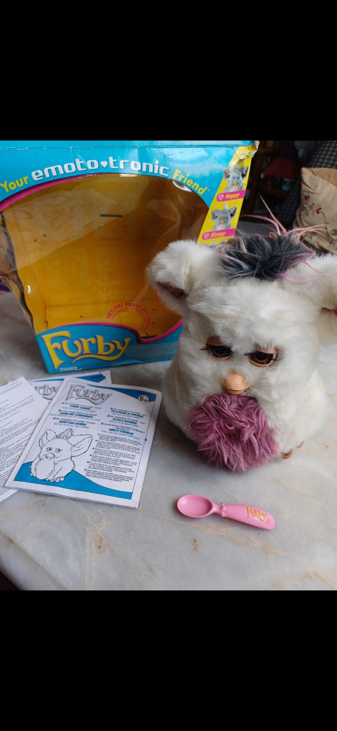Vintage 2005 Furby Full Box New Colors - Etsy