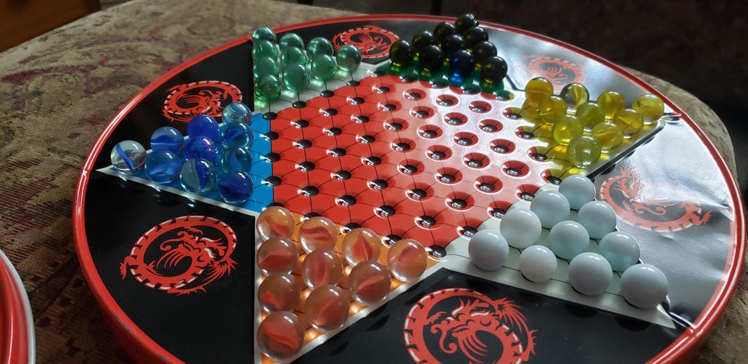 Chinese Checkers and Checkers - Etsy