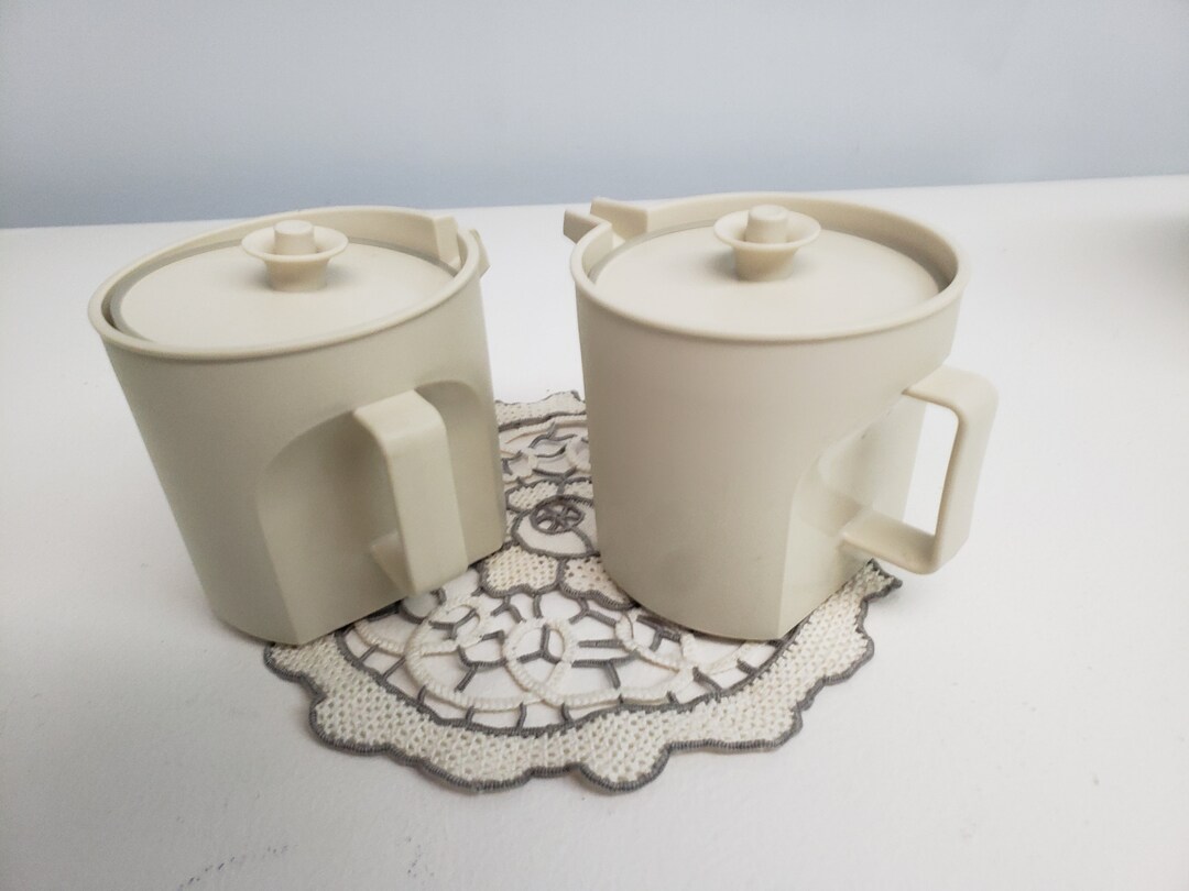 Tupperware SUGAR and CREAMER SET - Etsy