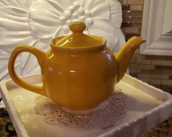 Old Yellow Tea Set - Etsy