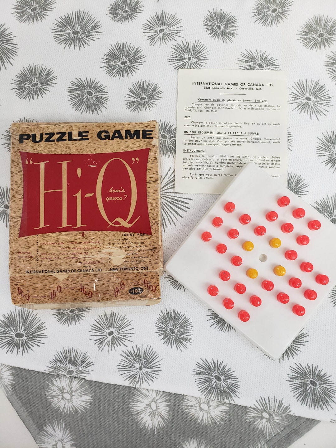 VINTAGE Hi Q Puzzle - Etsy
