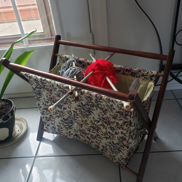 Knitting Basket - Etsy