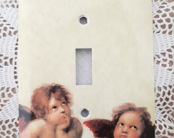 Cherub Roses Metal Light for 2 Switch Plate - Etsy