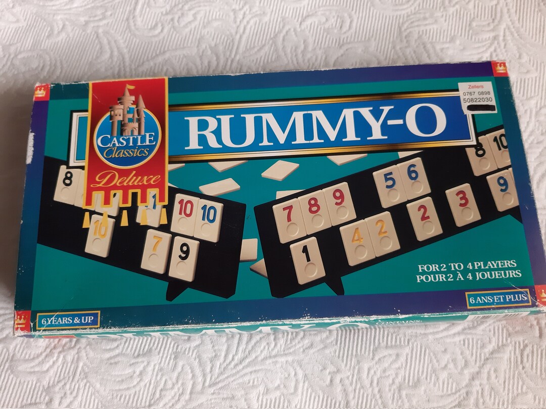 Board Game RUMMY-O - Etsy