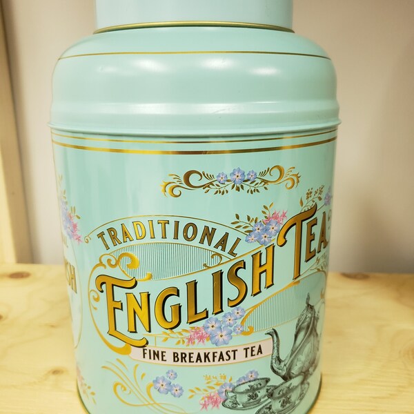 British Tea Tin - Etsy