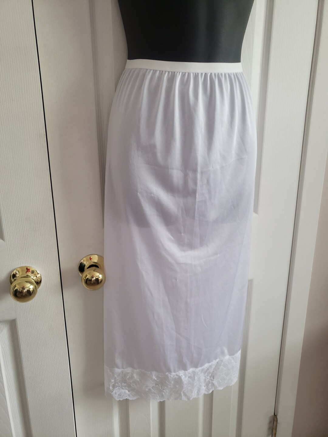 White Half Slip - Etsy