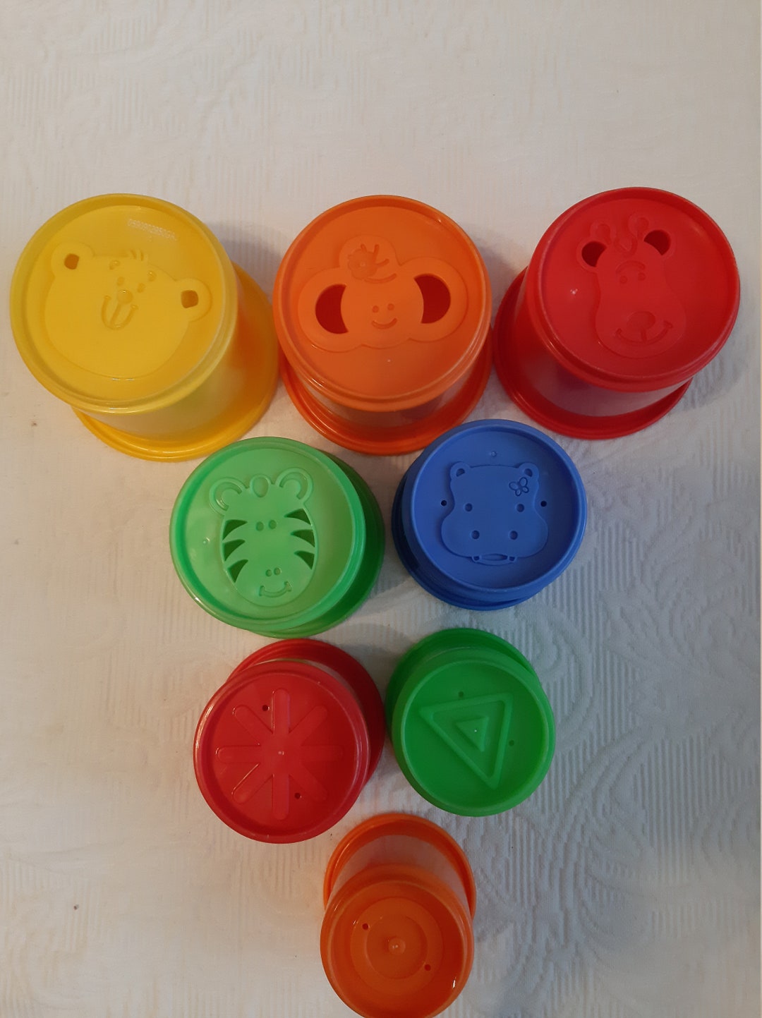 Vintage Stacking Tower - Etsy