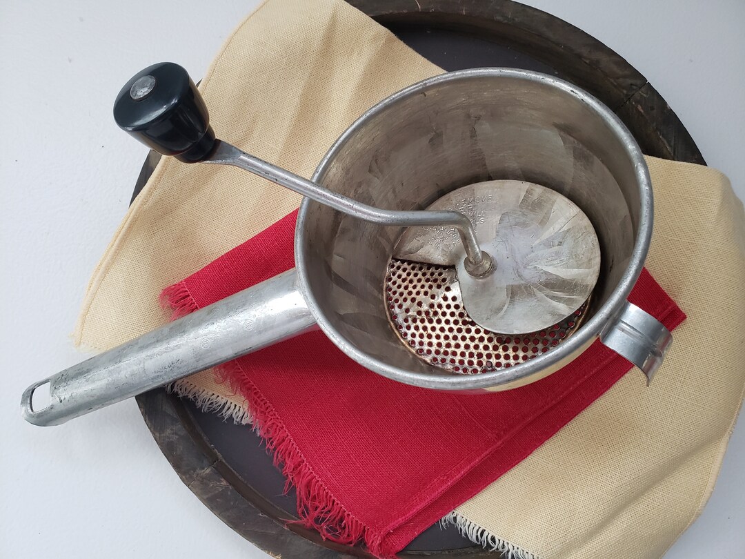Vintage Food Mill Aluminum - Etsy