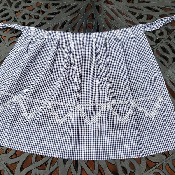 Gingham Apron - Etsy