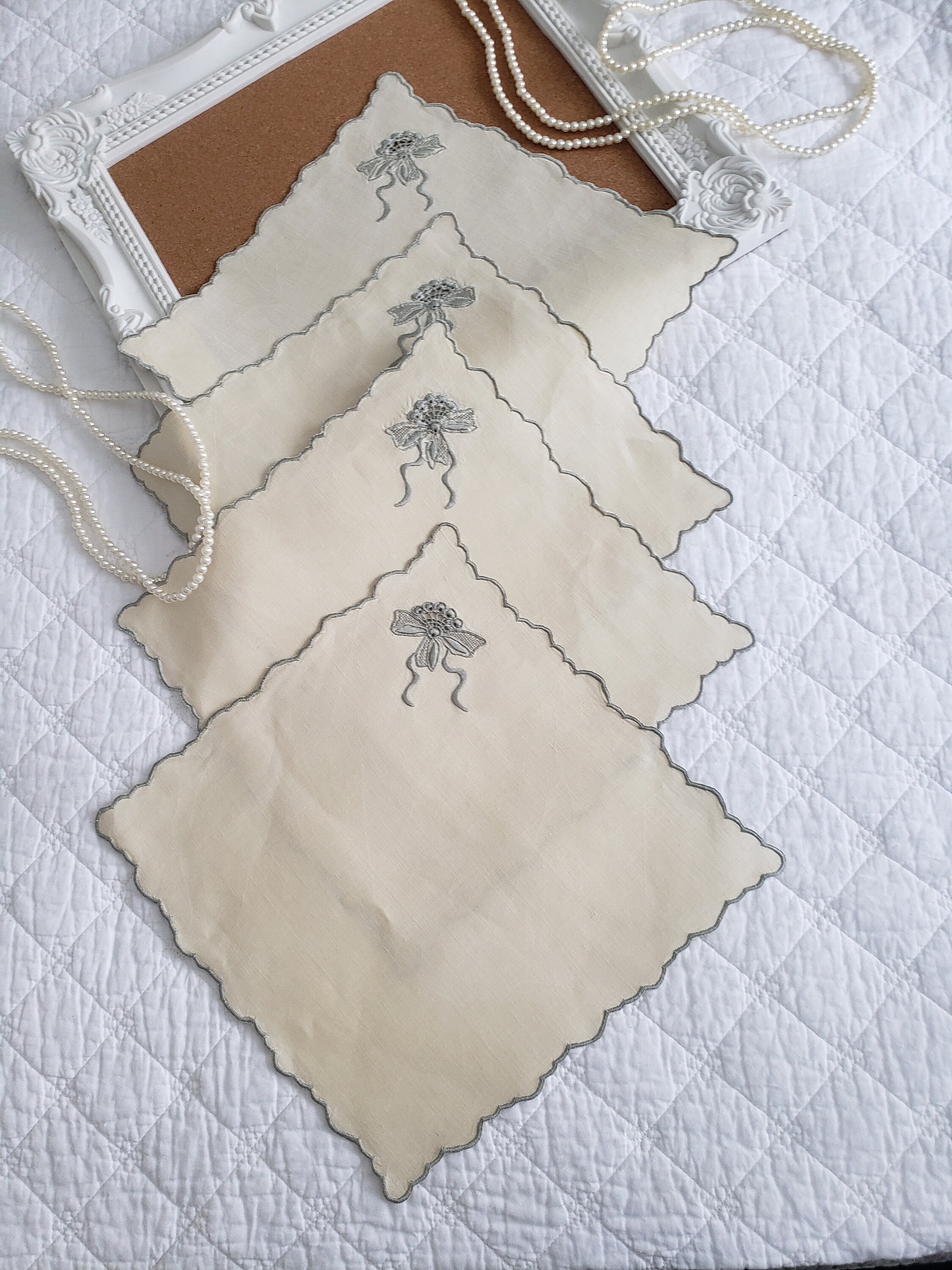 Fine Linen Table Napkins - Etsy