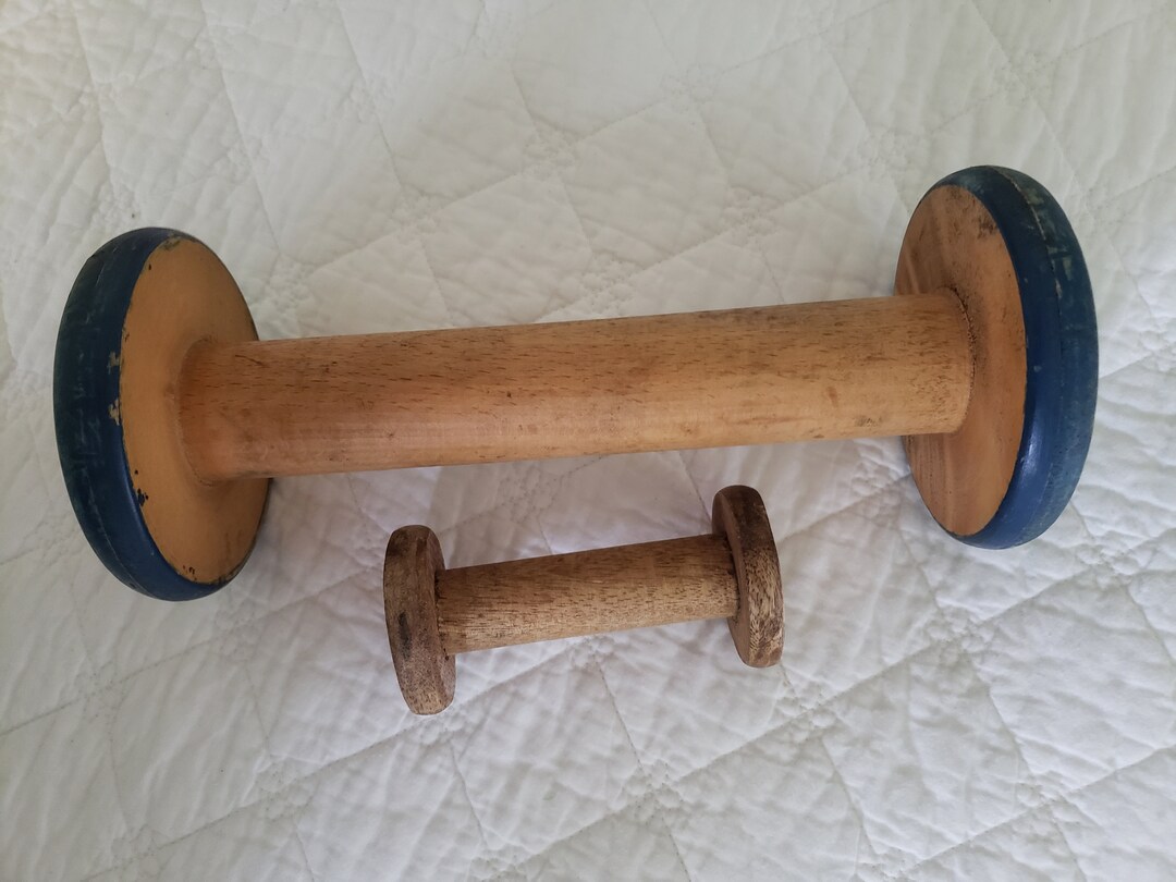 Antique Wooden Spools - Etsy