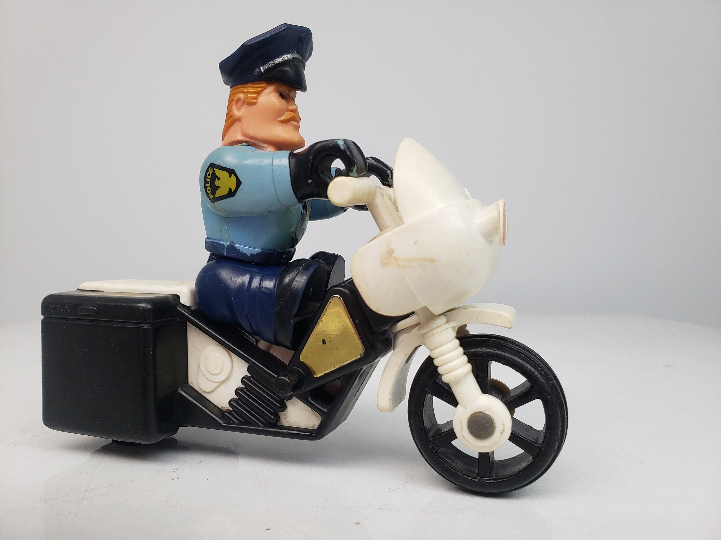 Fisher Price HUSKY HELPERS Police Motorcycle - Etsy