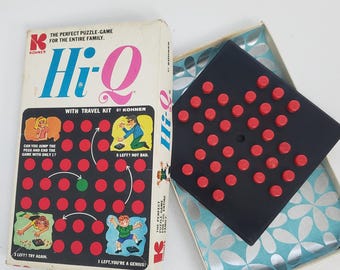 Vintage Hi-q Puzzle Game - Etsy