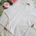 TABLECLOTH.. White Linen Pulled Thread Embroidery - Etsy