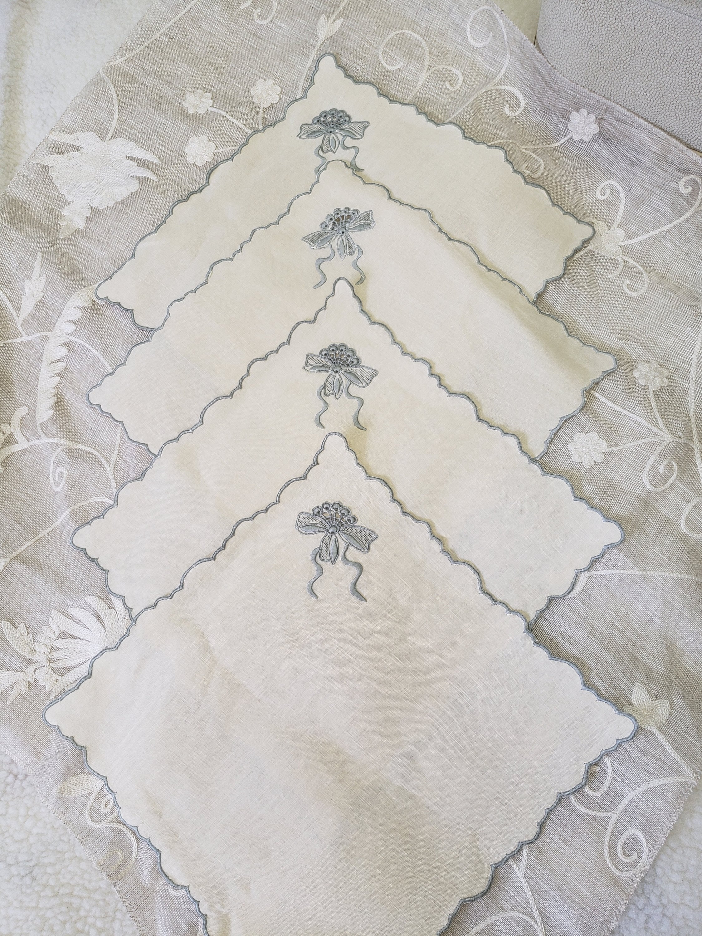 Fine Linen Table Napkins - Etsy