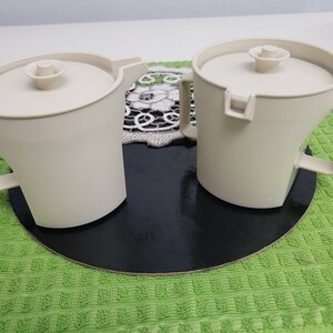 Tupperware SUGAR and CREAMER SET - Etsy