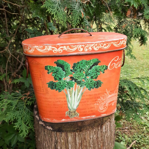 Decorative Tin Box - Etsy